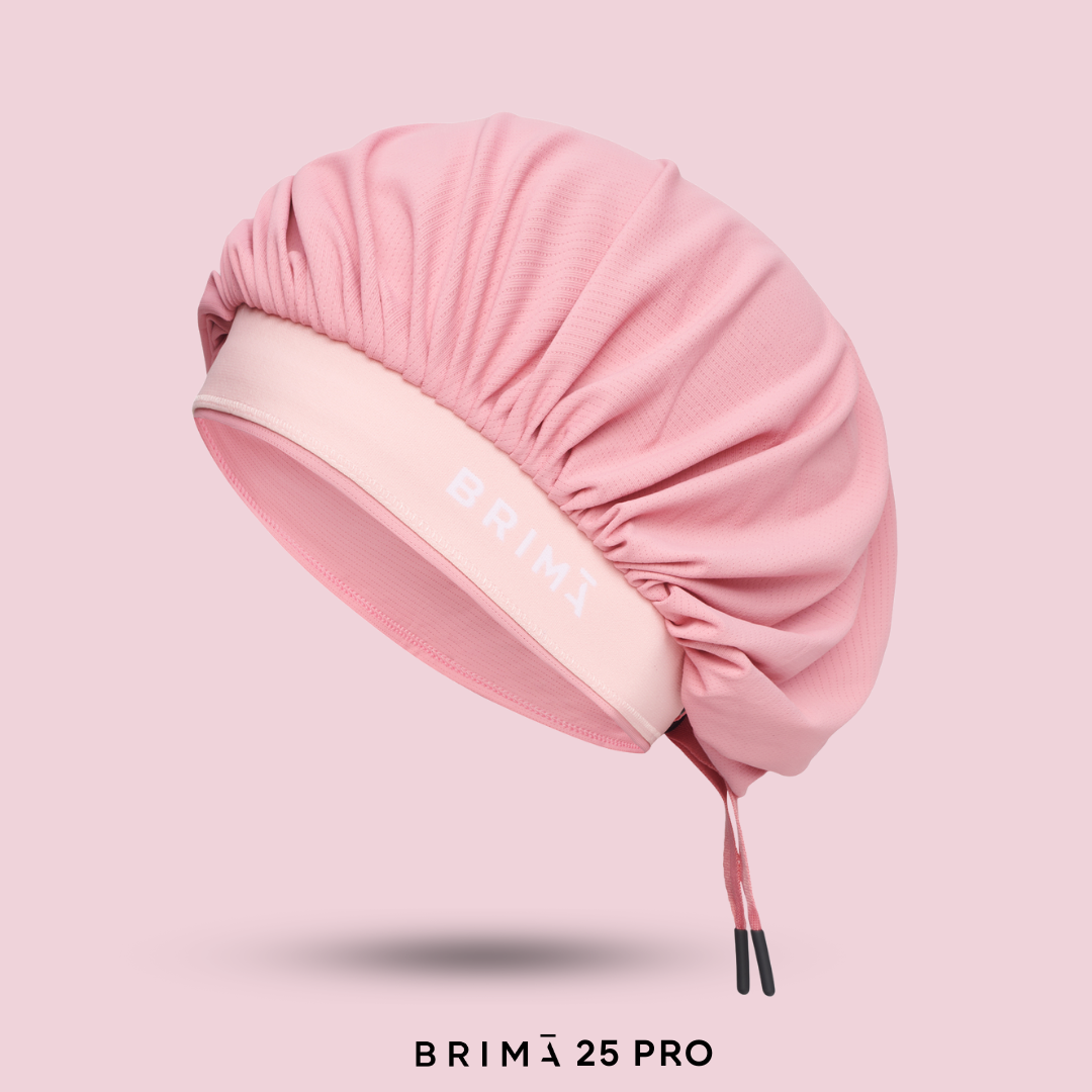 Breathable Performance Bonnet - Pink – BRIMĀ